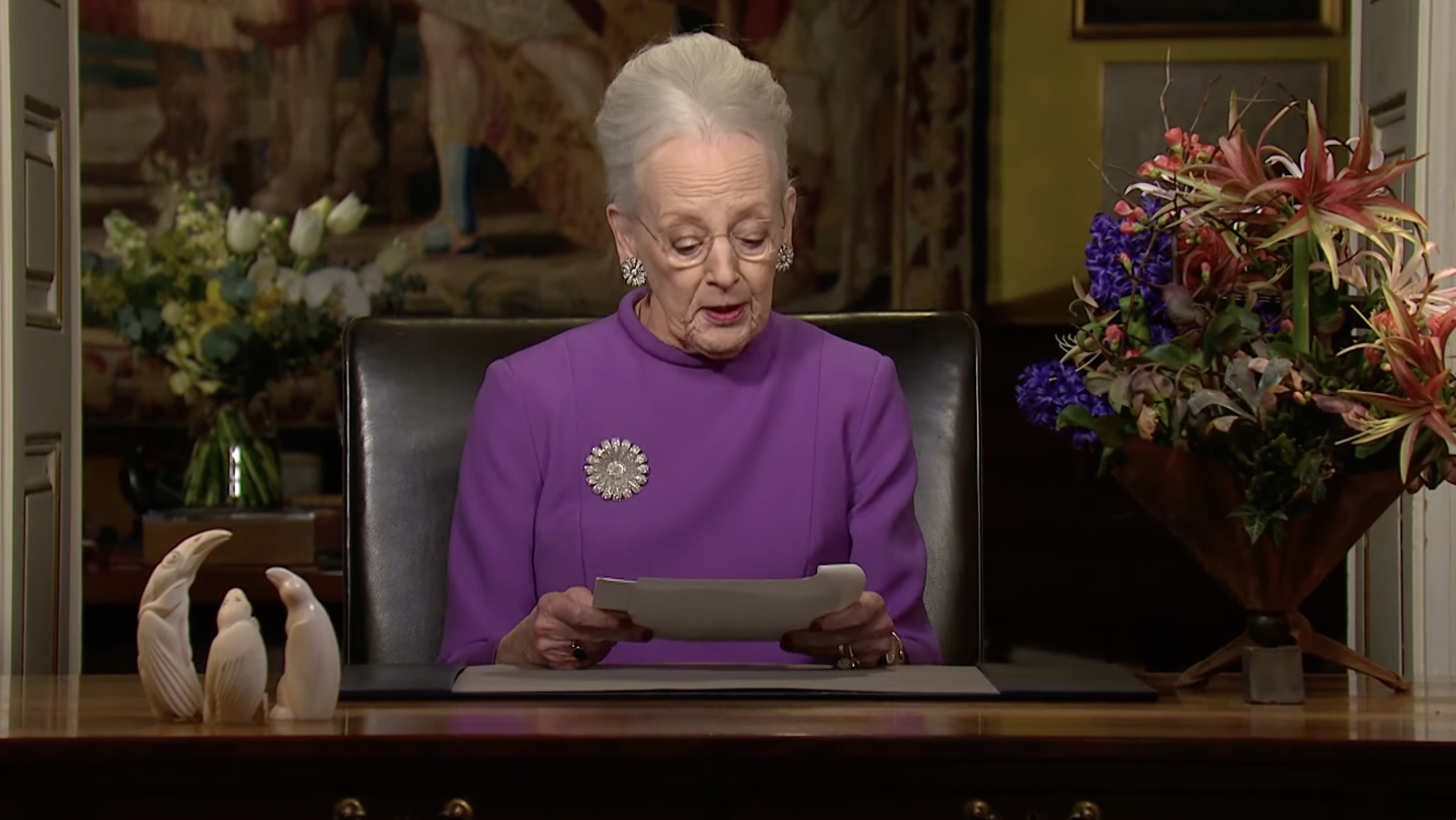 Queen Margrethe II New Year Speech 2023 - Right Royal Roundup