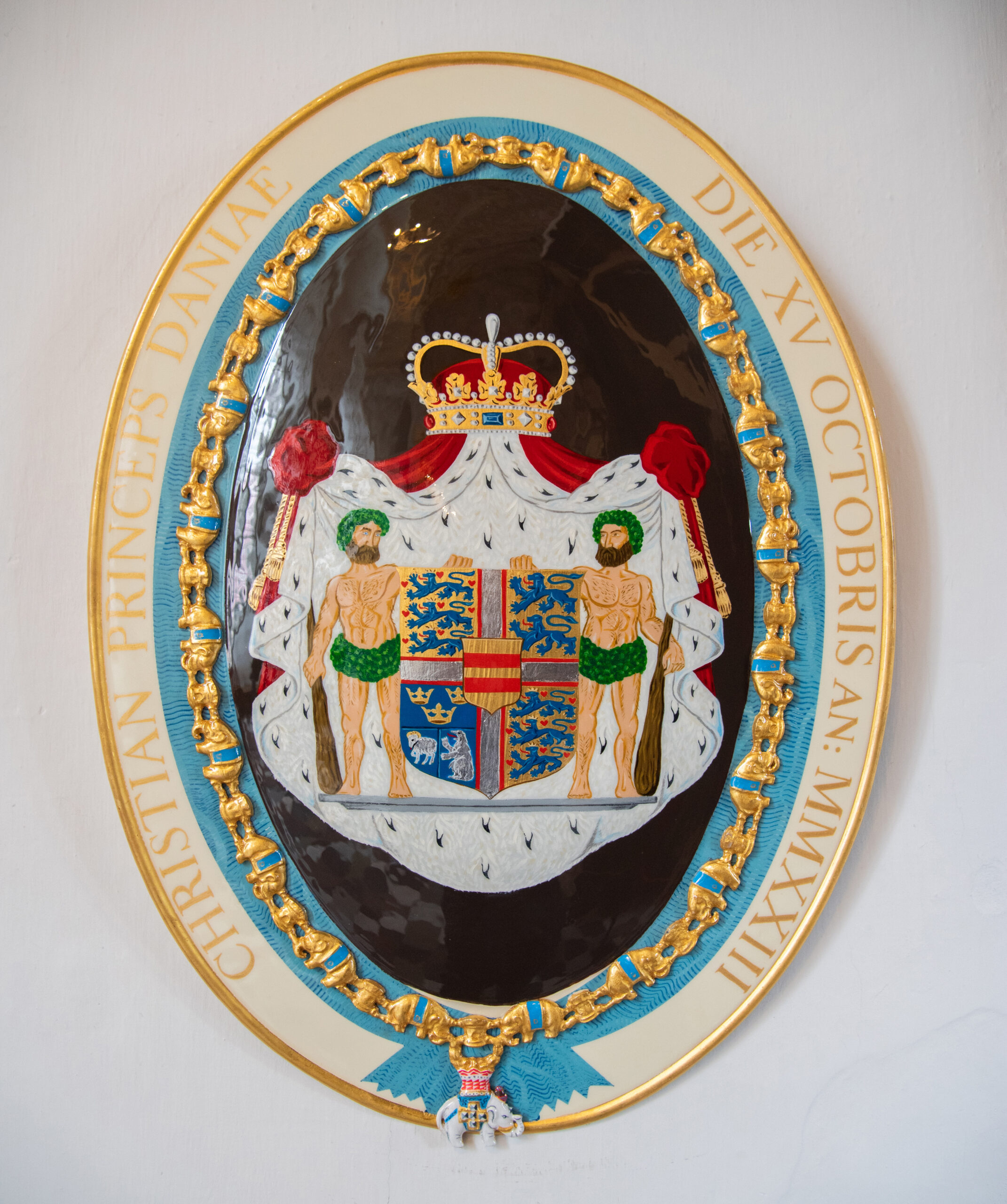 Crown Prince Christian’s Elephant Knight Shield